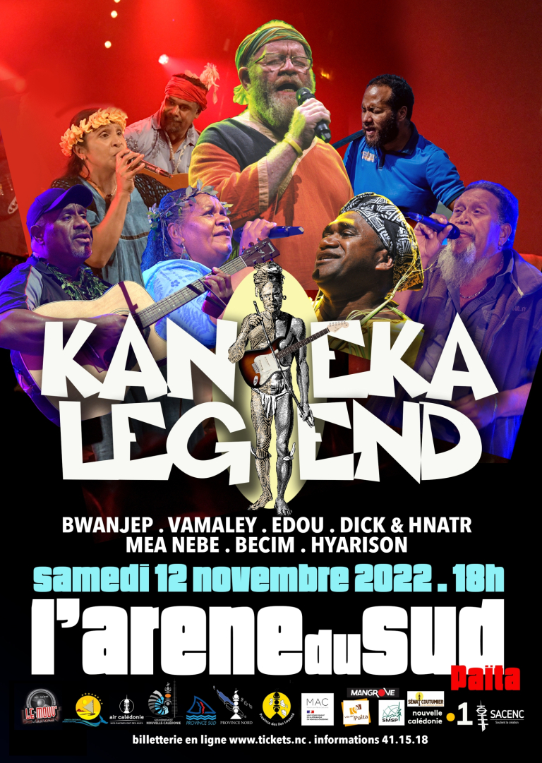 KANEKA LEGEND 2022 - Le mouv - Musiques actuelles de Nouvelle-Calédonie